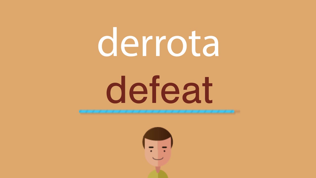 Cómo se dice derrota en inglés - YouTube