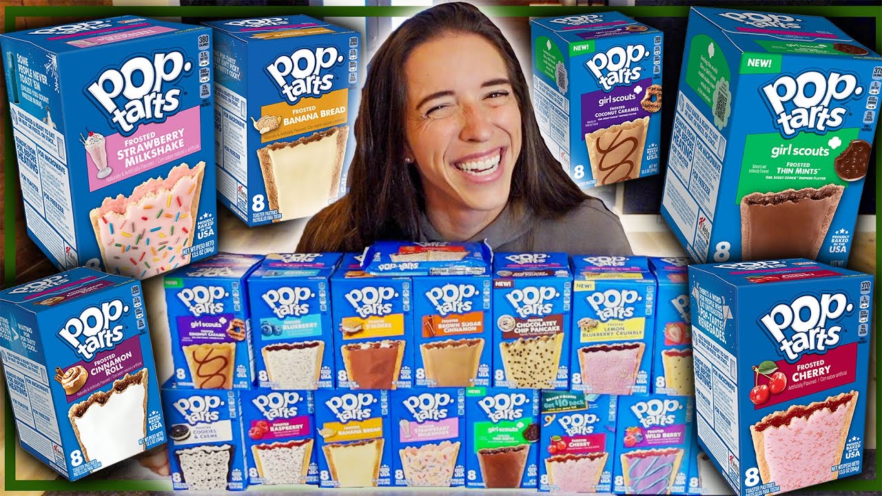 Taste Testing Poptart Flavors! - YouTube