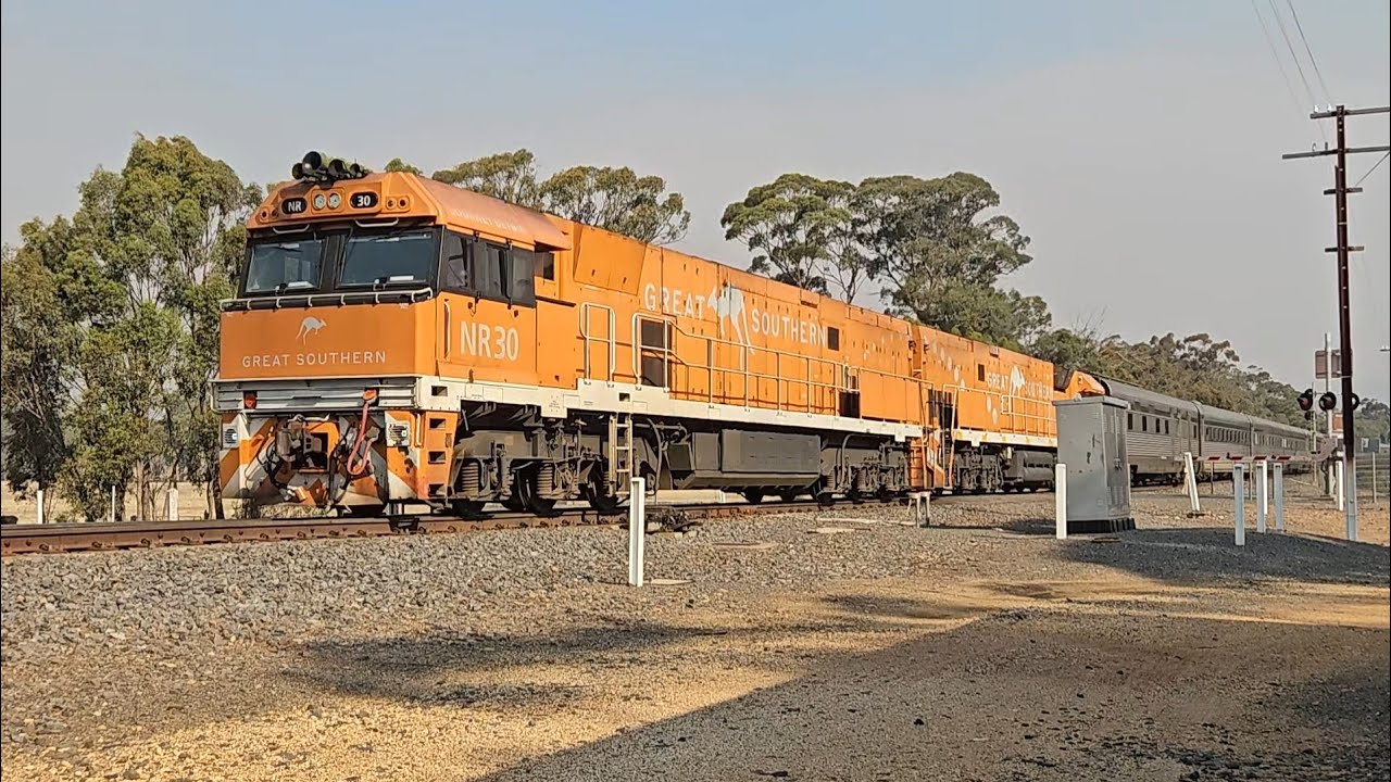 7787V JBRE "Great Southern" transfer (NR30+NR31), Stawell to Deep Lead ...