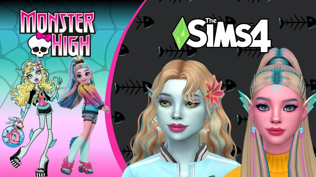 Monster High Lagoona Blue G1 VS G3 in the Sims 4 - YouTube