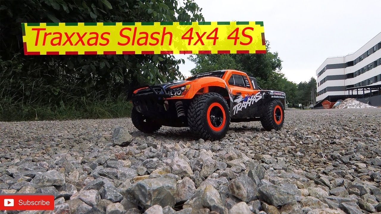 Traxxas Slash 4x4 *4s upgrade* - YouTube