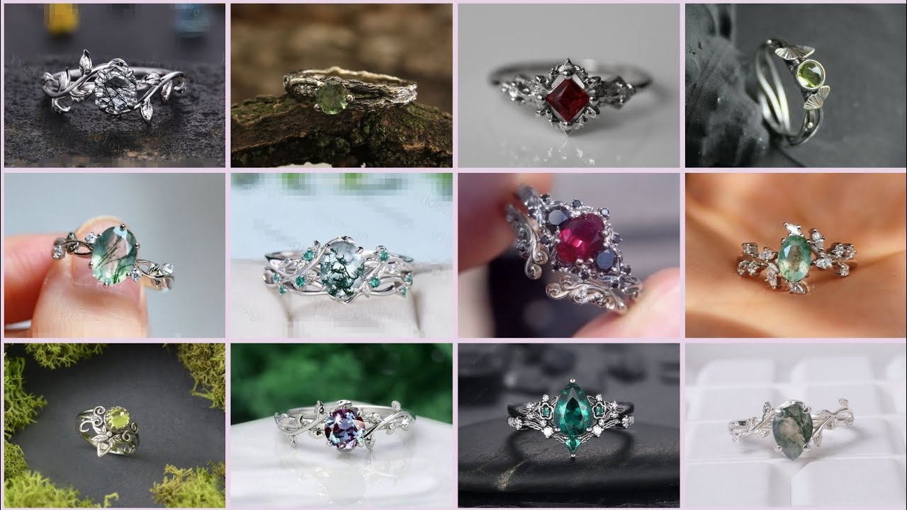 very nice silver rings design ideas for office and casual wear - YouTube
