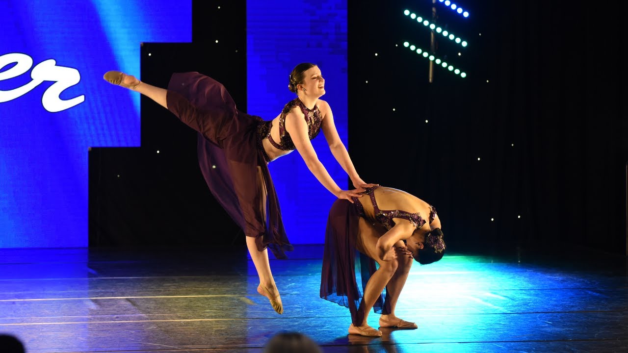 Senior Lyrical Duet 2018 - Open Arms - YouTube