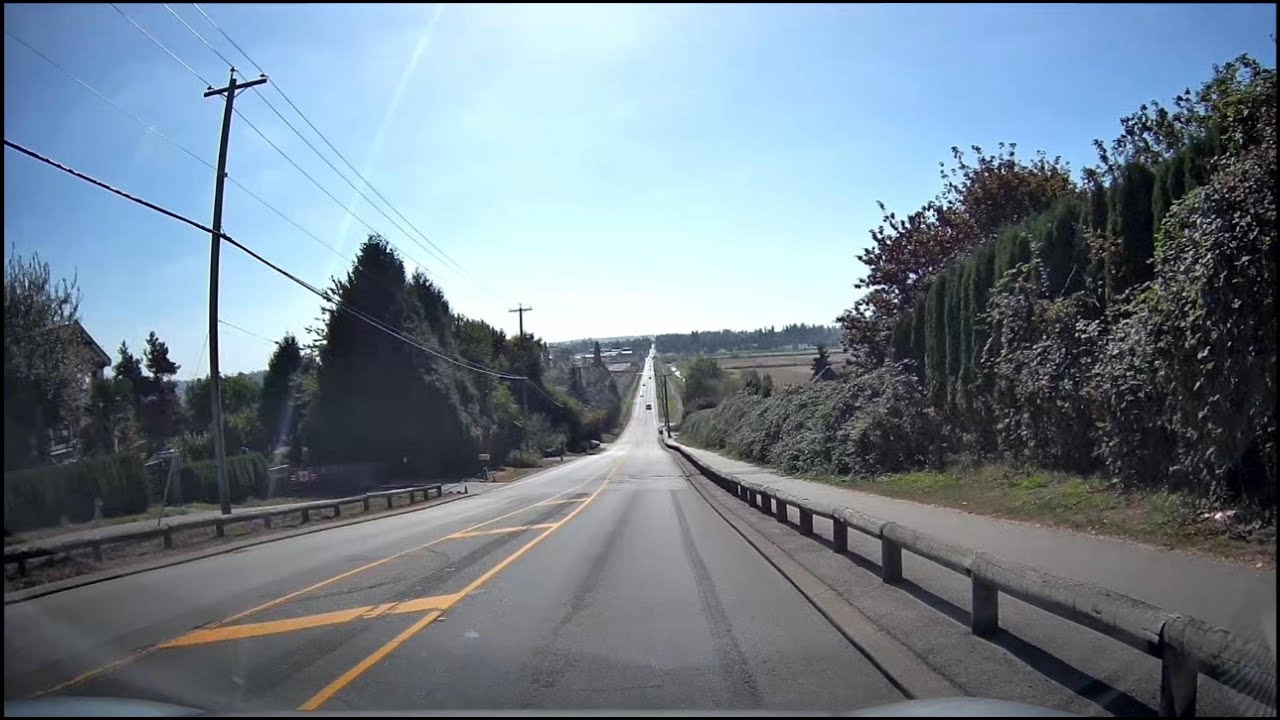 A Very Relaxing Rural / Suburban Drive on A Sunny Day - YouTube