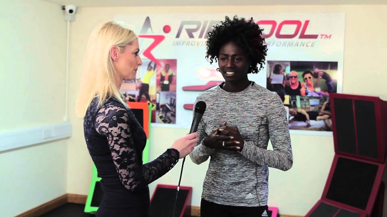 Lyn Moloney Interviews Tori Bowie at Realta Clinic - YouTube