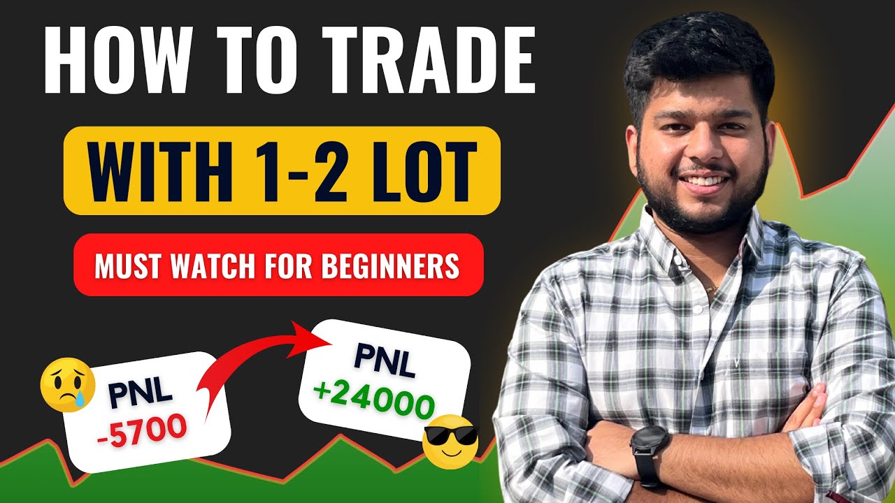 HOW TO TRADE WITH 1 LOT or LOW CAPITAL | OPTION TRADING | Strategy_adda ...
