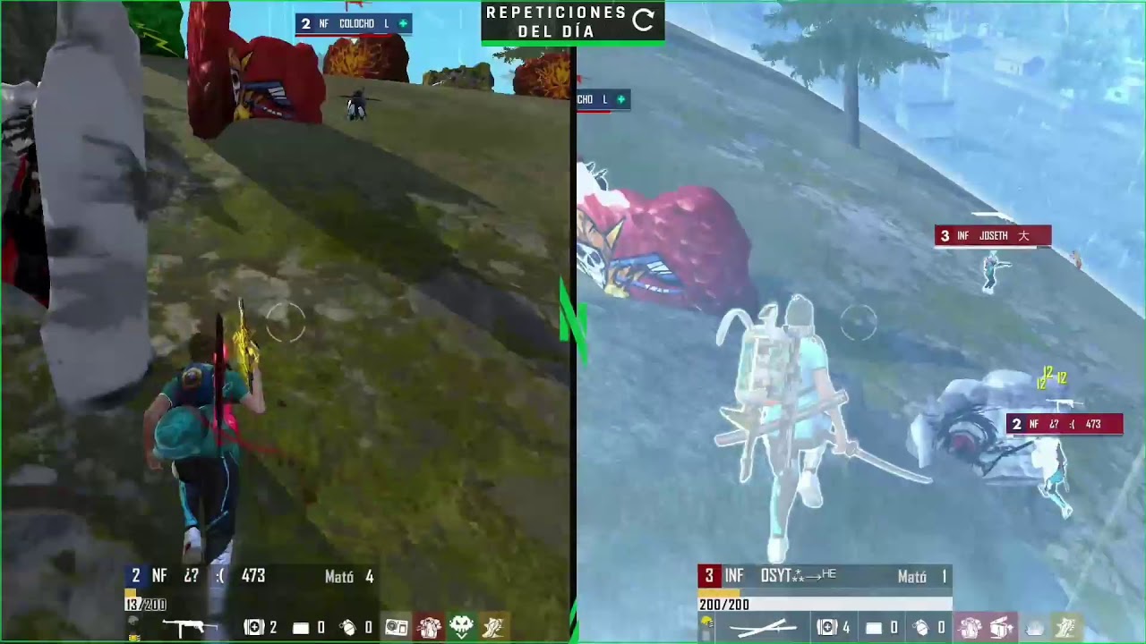 Free Fire Torneos Nacionales México - Semifinal 1 - Torneo 1 - YouTube