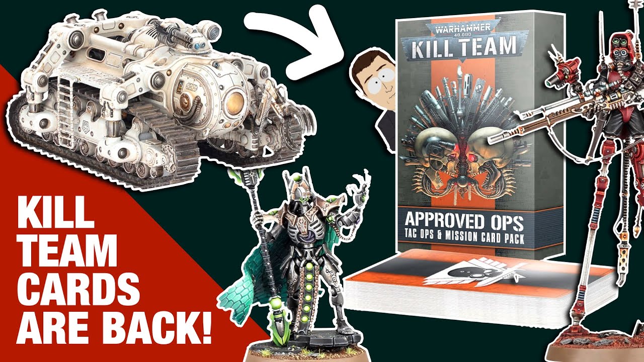 KILL TEAM Critical Ops CARDS ARE BACK! But For How Long? An Awesome Line Up Of Warhammer ...
