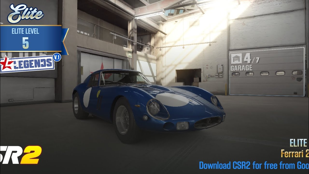 csr2 racing weekly elite cup in Ferrari 250 gto - YouTube