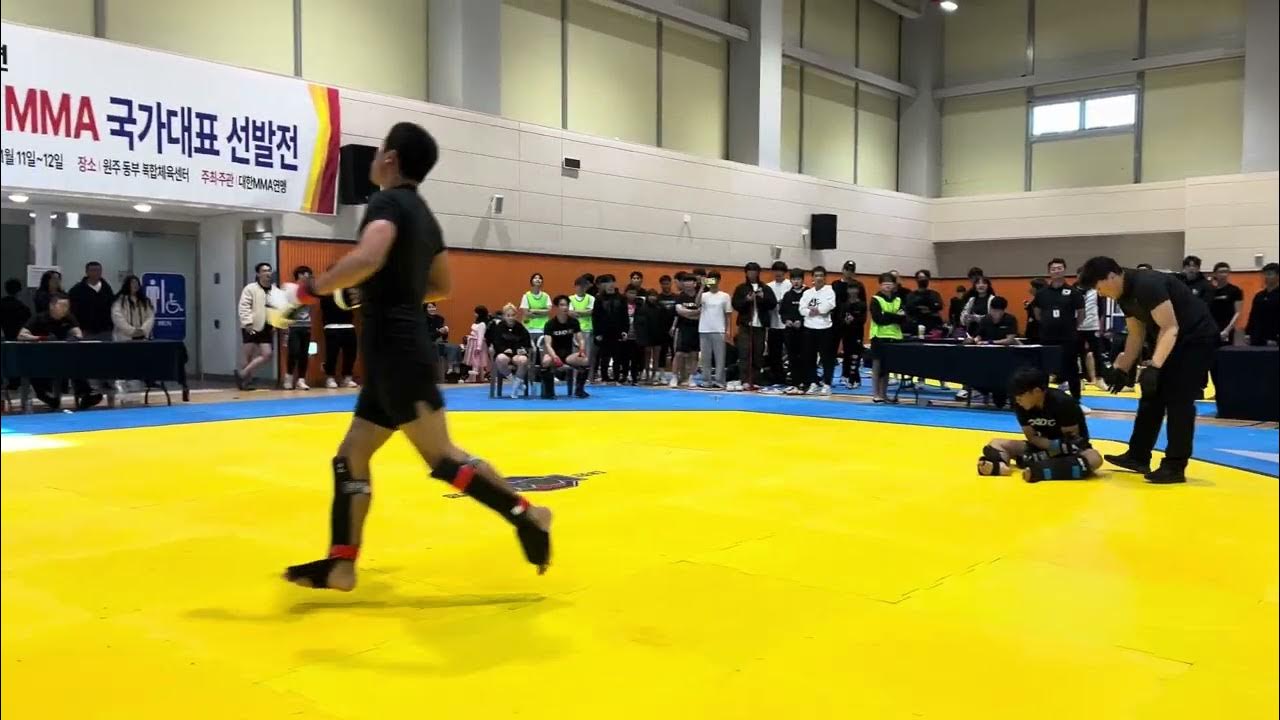 2024 MMA 국가대표 선발전 성인 -70.3kg 결승 엄세진 승 - YouTube