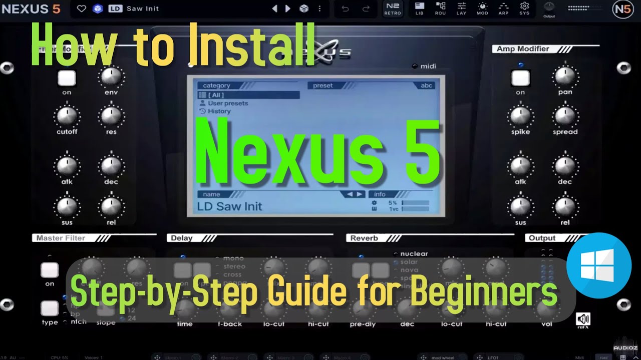How to Install reFX Nexus 5 on Windows | Step-by-Step Guide - YouTube