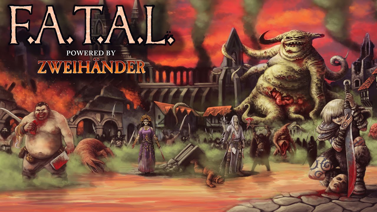 F.A.T.A.L. 3rd Edition Tabletop RPG Powered by ZWEIHANDER - YouTube