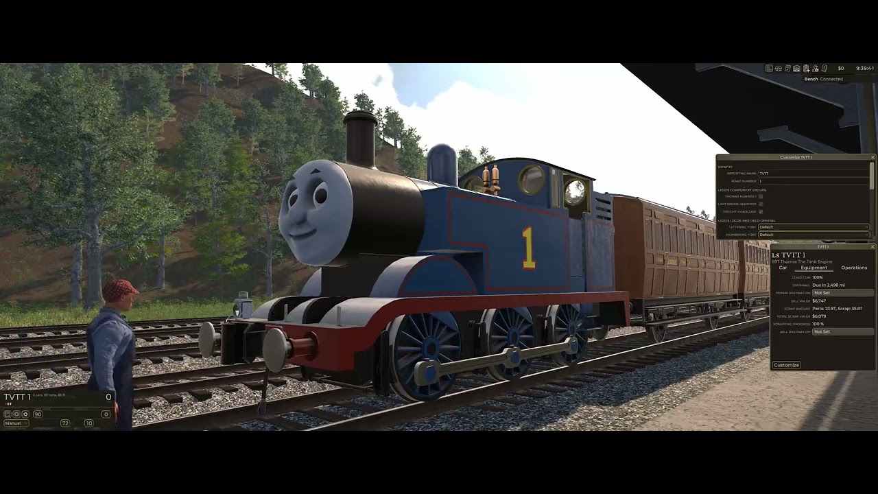 Gamerman Presents Thomas The Tank Engine Railroader Reveiw - YouTube