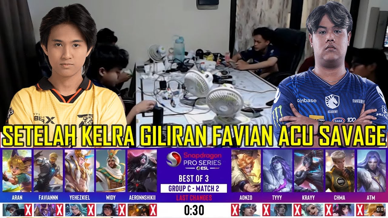 FAVIAN ACUU SAVAGE !! LIQUID ID VS TEAM FLASH KH GAME 1 - YouTube