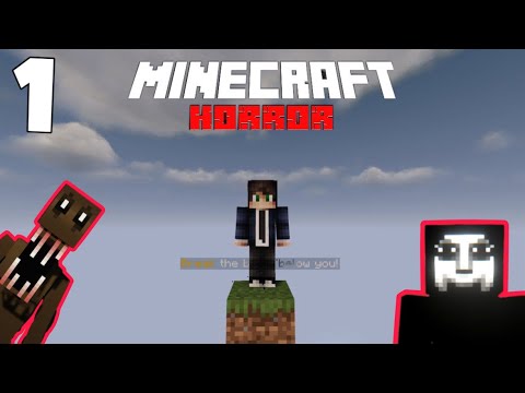 #1 វគ្គនេះលងសាហាវ😵‍💫One Block Horror | Minecraft SkyBlock One Block ...