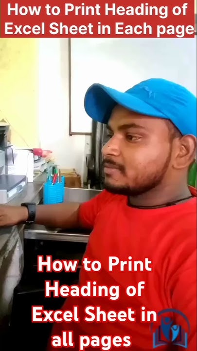How to Print Headings of sheet in all printed pages? @PCIEduHub #msexcel #exceltips #exceltricks ...