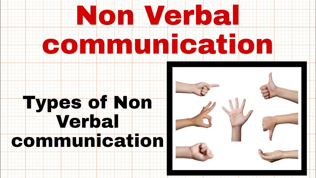 Non Verbal Communication| Non Verbal Communication and it's Types| Non ...