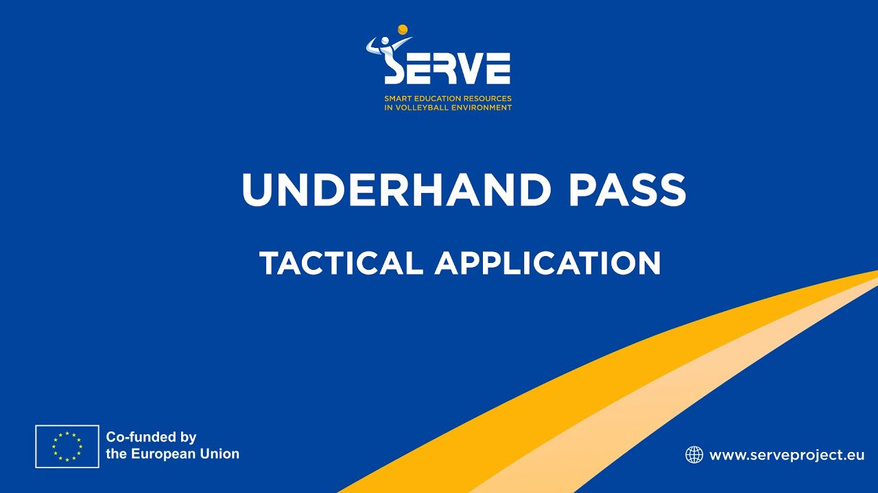 UNDERHAND PASS / TACTICAL APPLICATION - YouTube