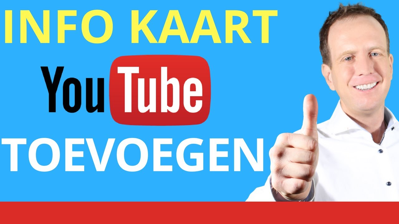 👉★INFOKAART YOUTUBE TOEVOEGEN 2020★INFOKAARTEN YOUTUBE INSTELLEN ★HOE ...