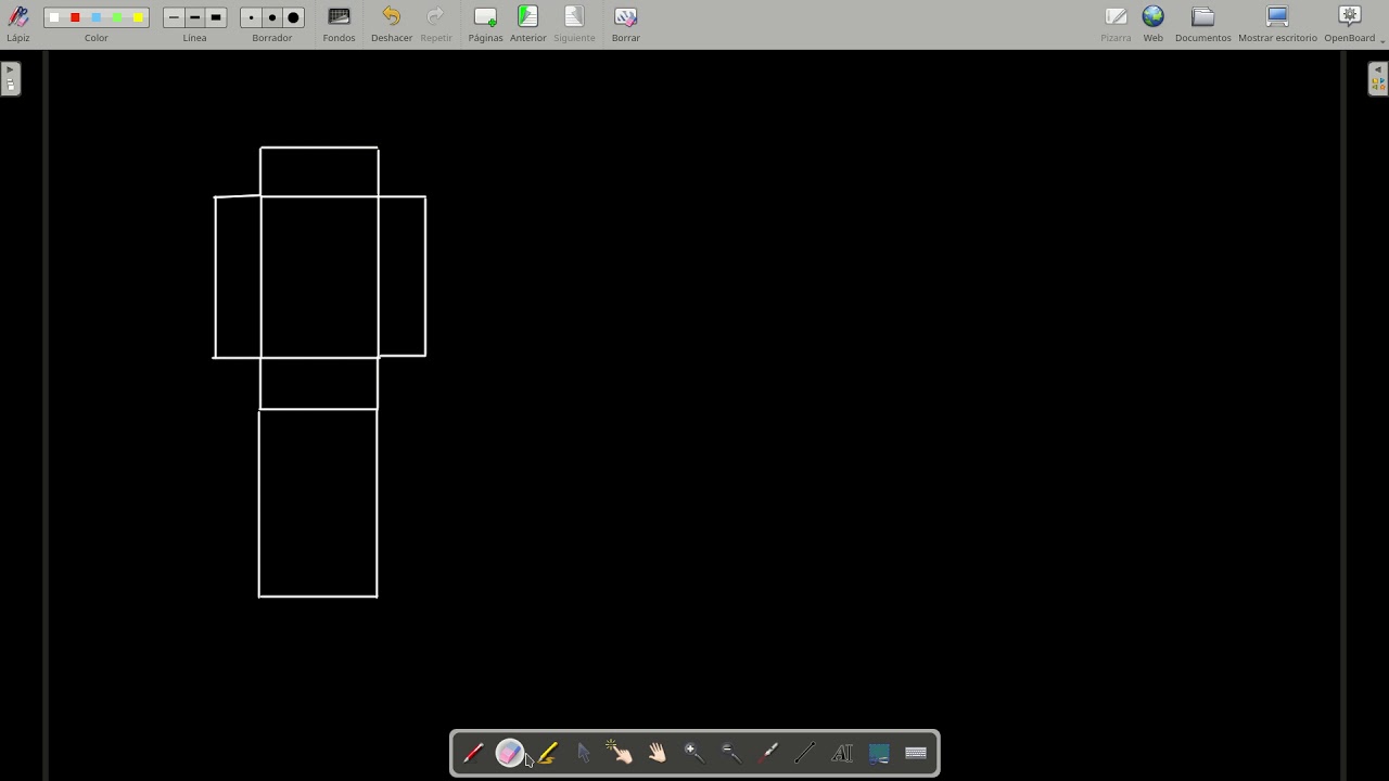 Volumen y área de un prisma recto de base rectangular - YouTube