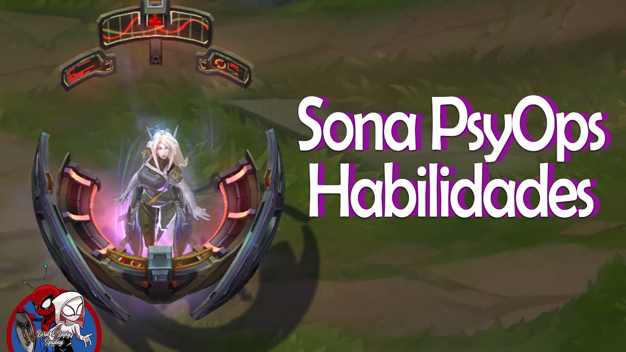 Sona PsyOps | Animaciones y Habilidades | League of Legends - YouTube