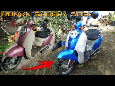 Honda Scoopy 50cc Repair and Refurbish - YouTube