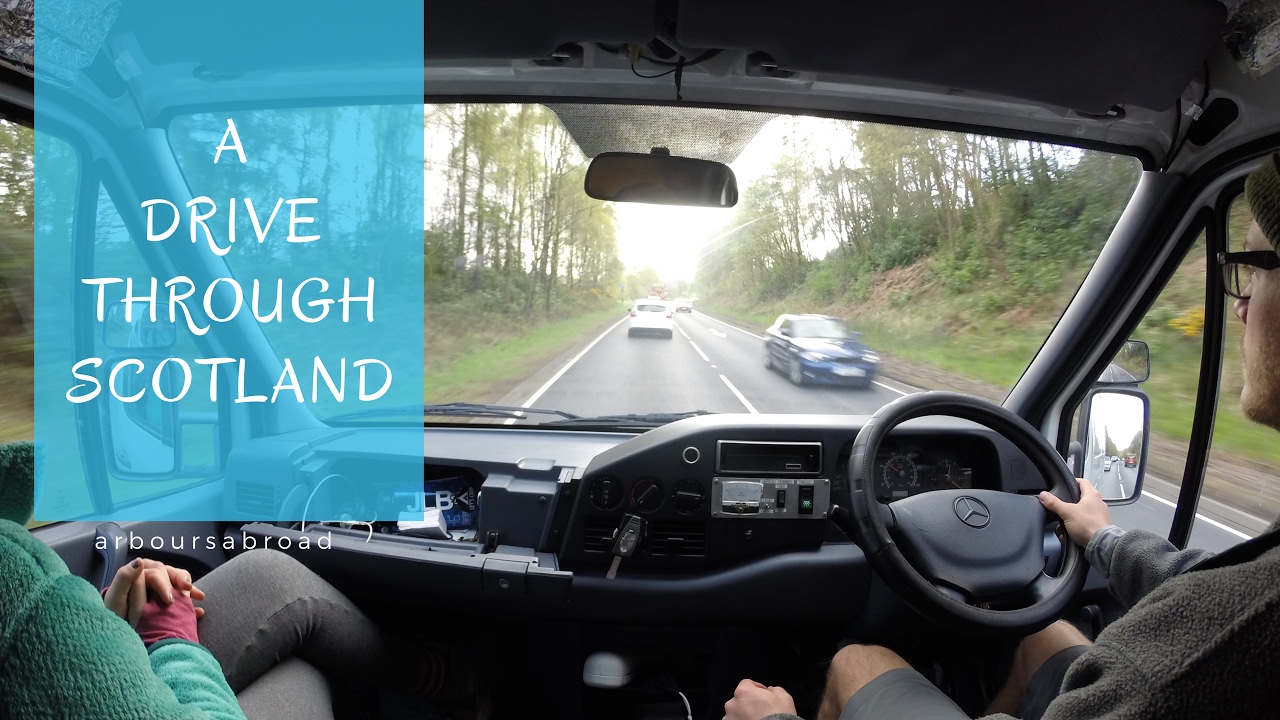 Time Lapse Drive of Scotland | Road Tripping Around Scotland | Driving ...