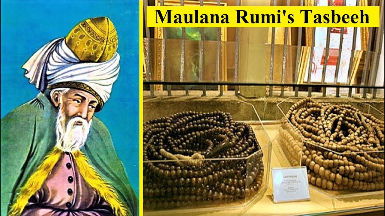 Maulana Rumi's Tasbeeh in Maulana Rumi Museum Konya Turkey - YouTube