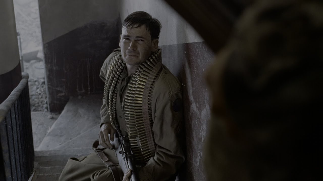 Saving Private Ryan (1998) - Coward Upham Fails To Save Mellish - YouTube