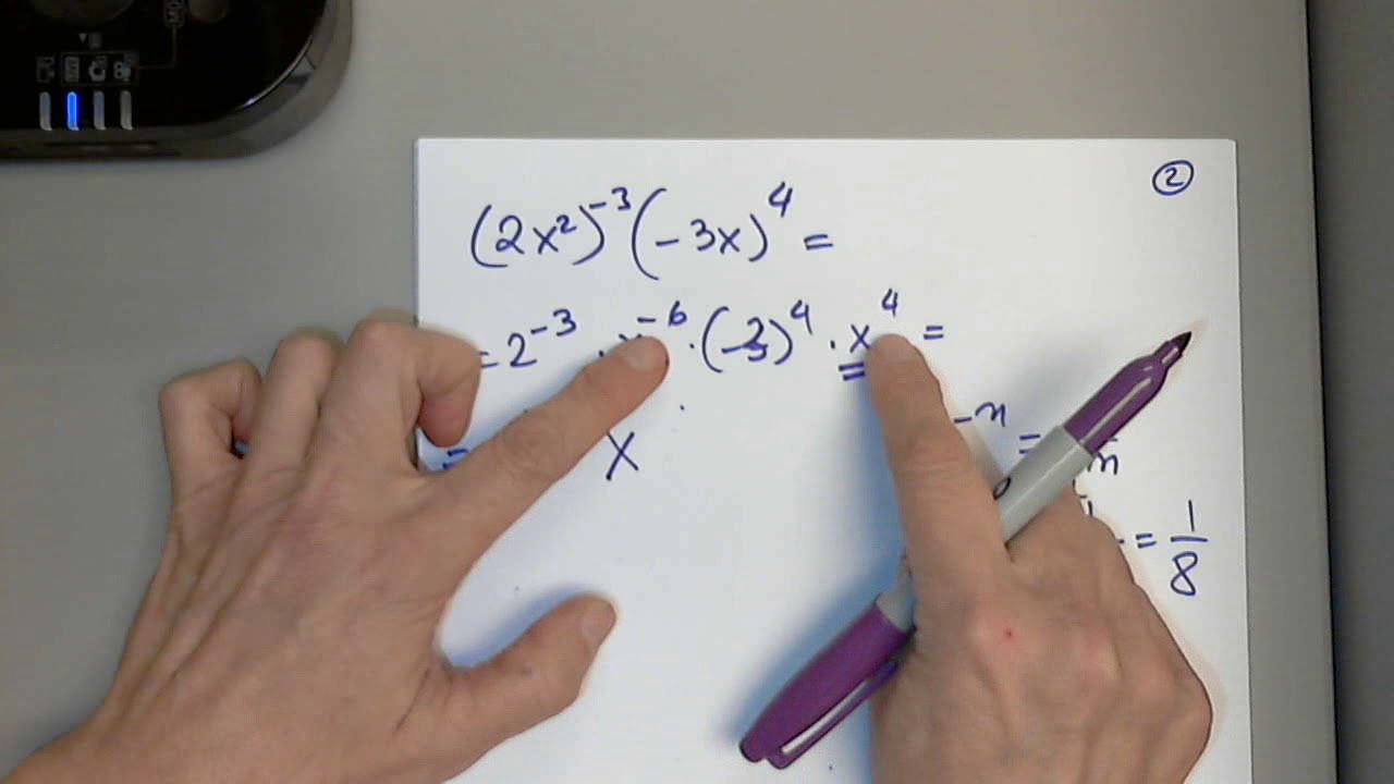 MAT 230 - ALGEBRA REVIEW JANUARY 24 - YouTube