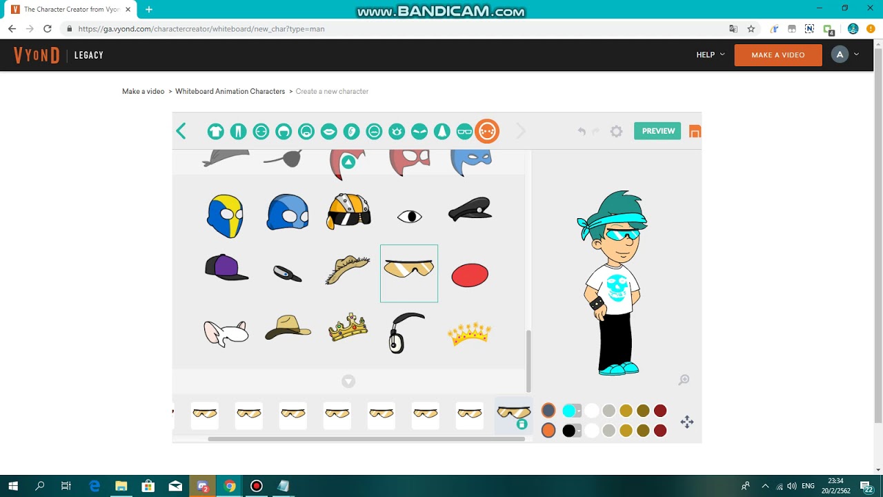 How to make NeonjaTheGamer (Me) Avatar in Vyond - YouTube