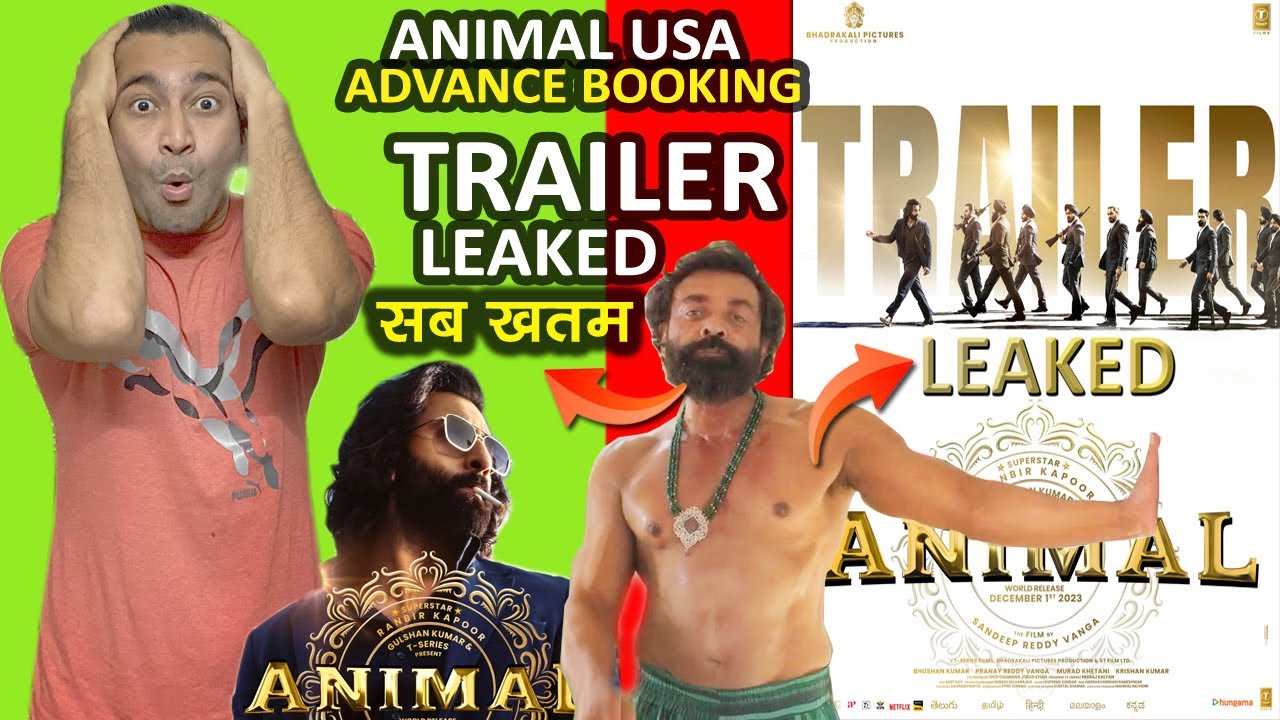 Animal Trailer Leaked | Animal Advance Booking USA | Animal Trailer ...
