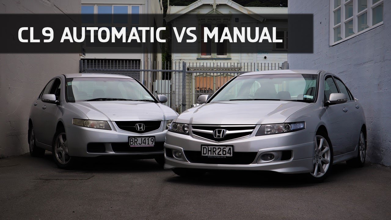 Honda Accord Euro CL9: Auto (pre-facelift) vs Manual (facelift) - YouTube