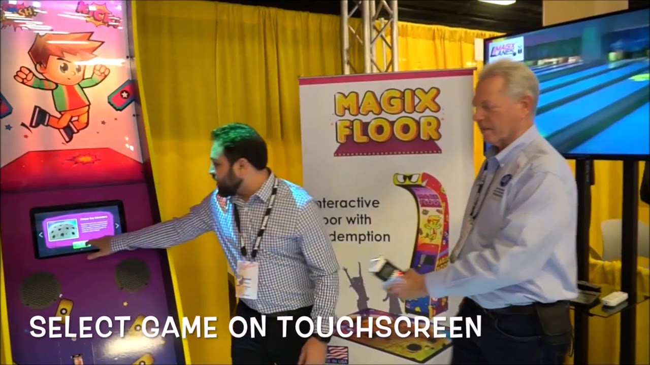 MagixFloor Arcade Game - Interactive Floor Game - Supplied by Axtion ...