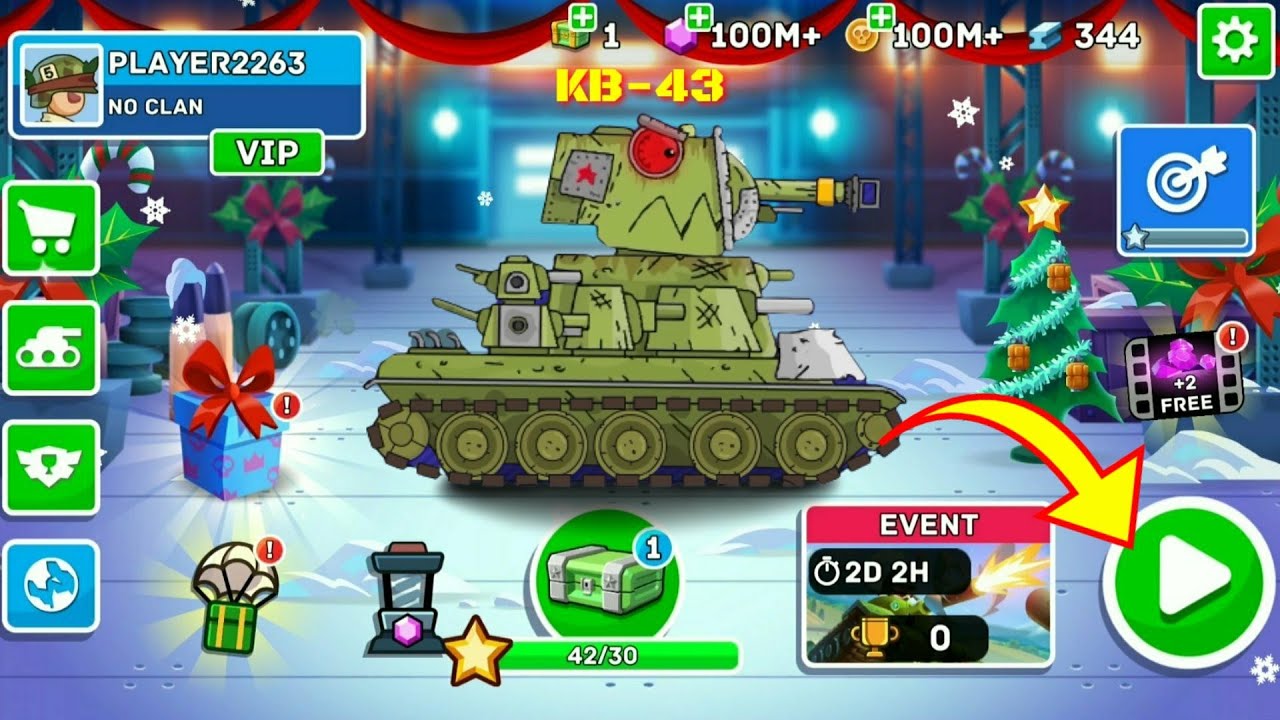 Hills Of Steel New Tank KB-43 Coming Soon Update All 22 Tank Unlocked Hack Gems Coins Mod 2023 ...