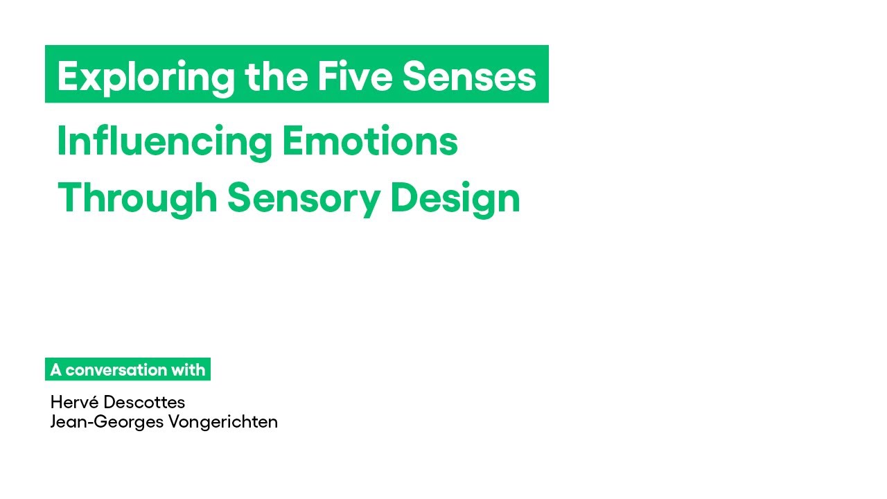 Exploring the Five Senses | Design Talks NOW - YouTube