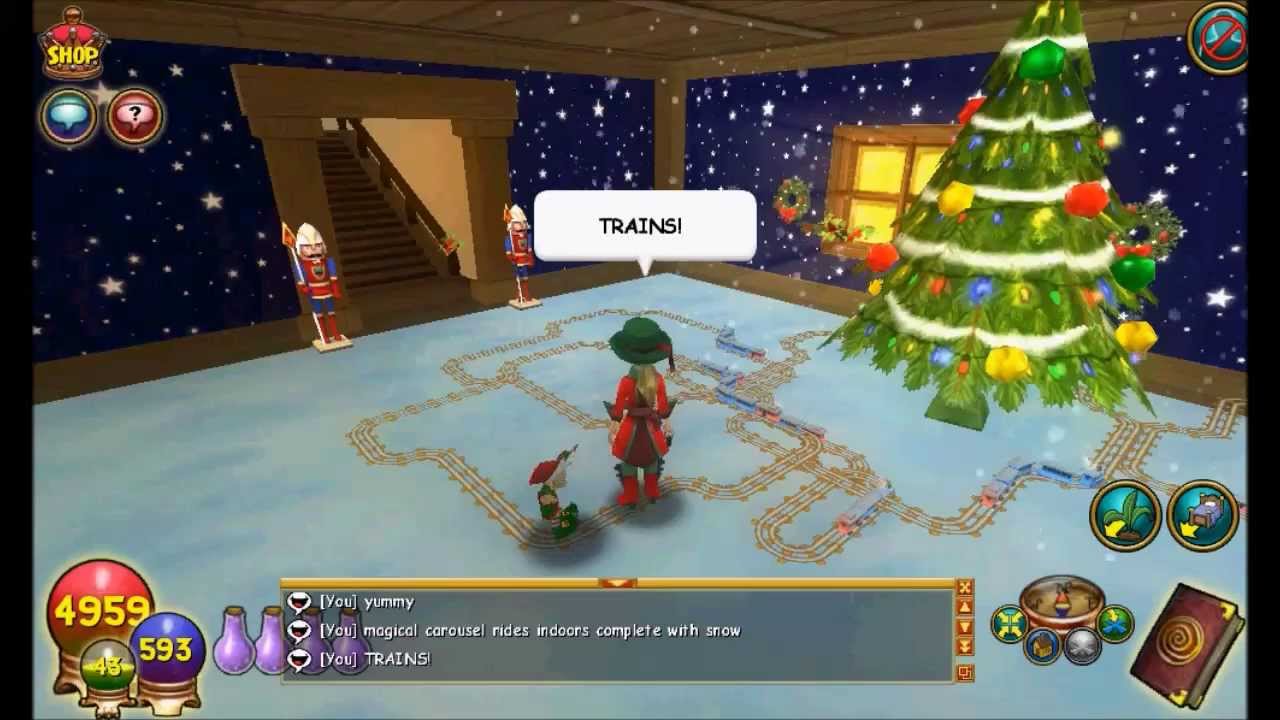 Wizard101 Red Barn Farm Christmas Glitch - YouTube