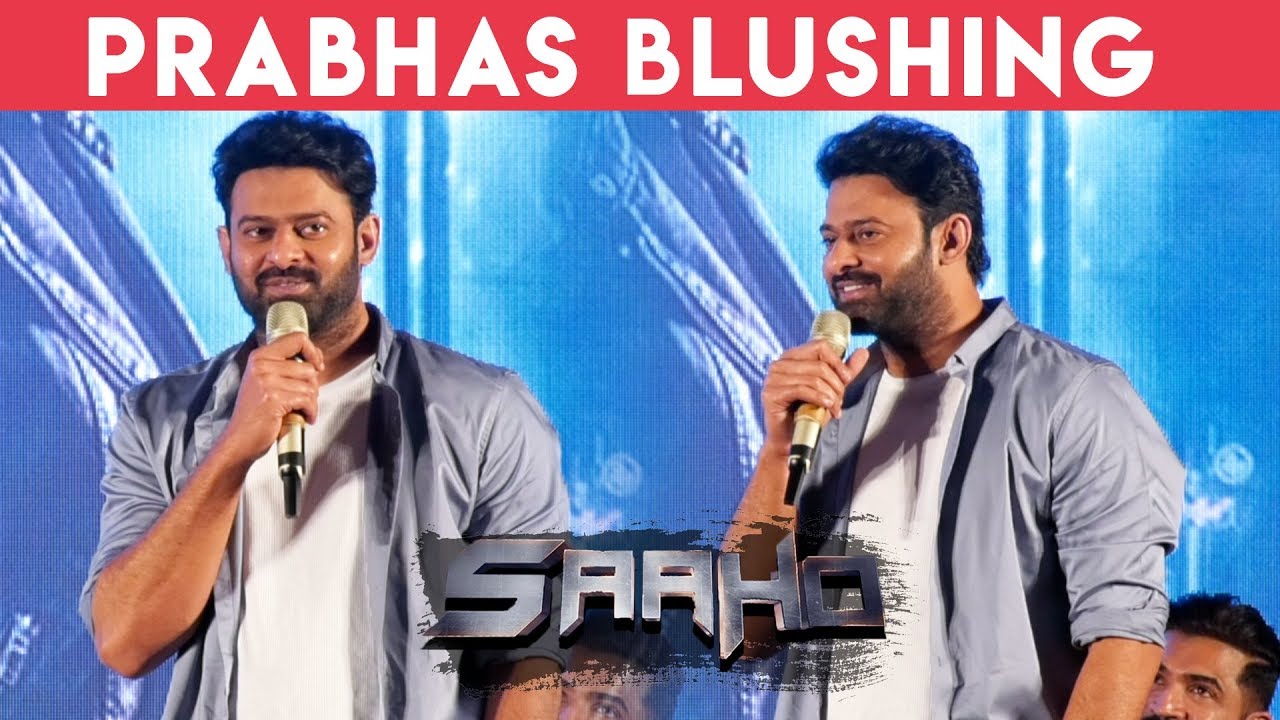 Prabhas Spills the Secret on Sahoo for First time | Shraddha Kapoor ...