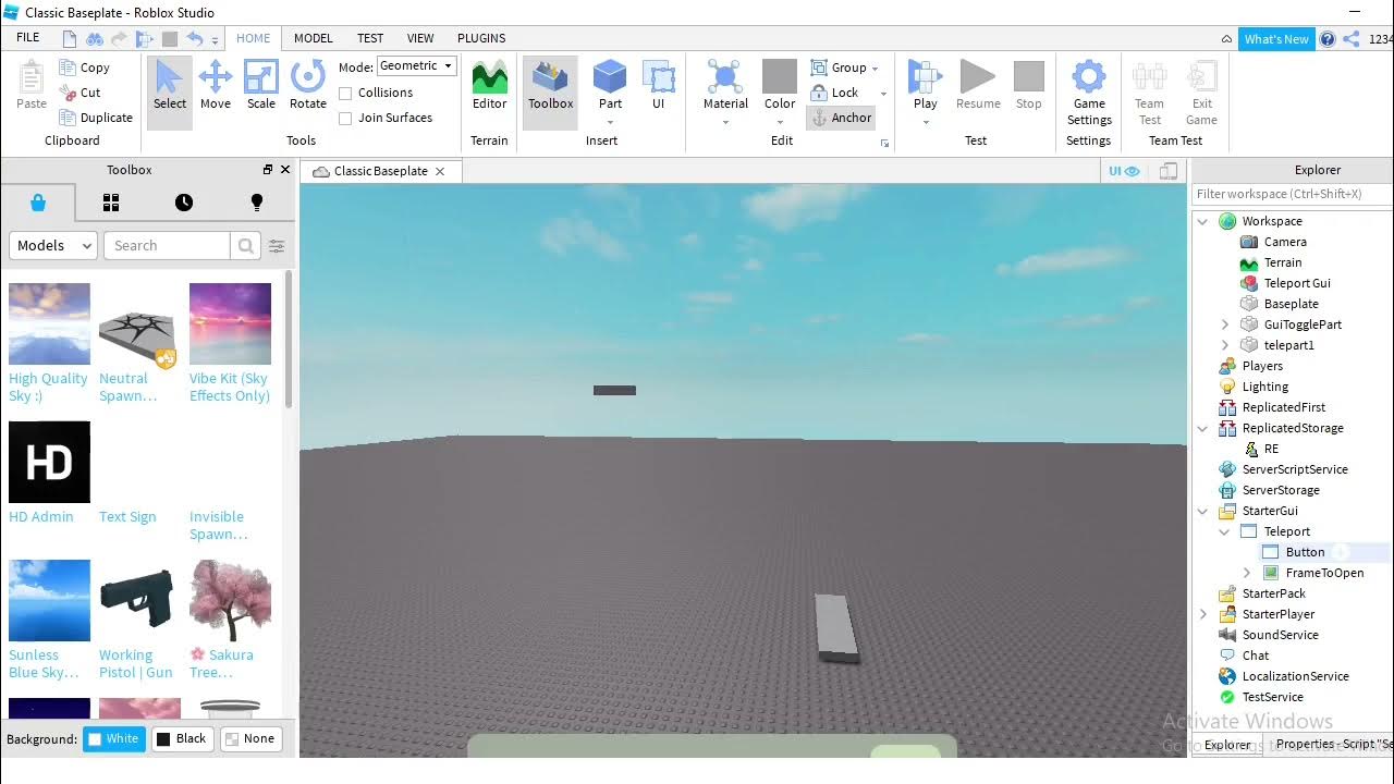 Teleport Gui Tutorial | Roblox studios - YouTube