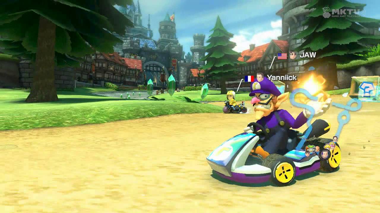 Wii U - Mario Kart 8 - Hyrule Circuit - YouTube