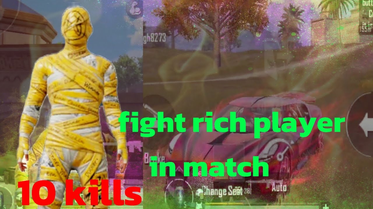 Fight rich player in match - YouTube