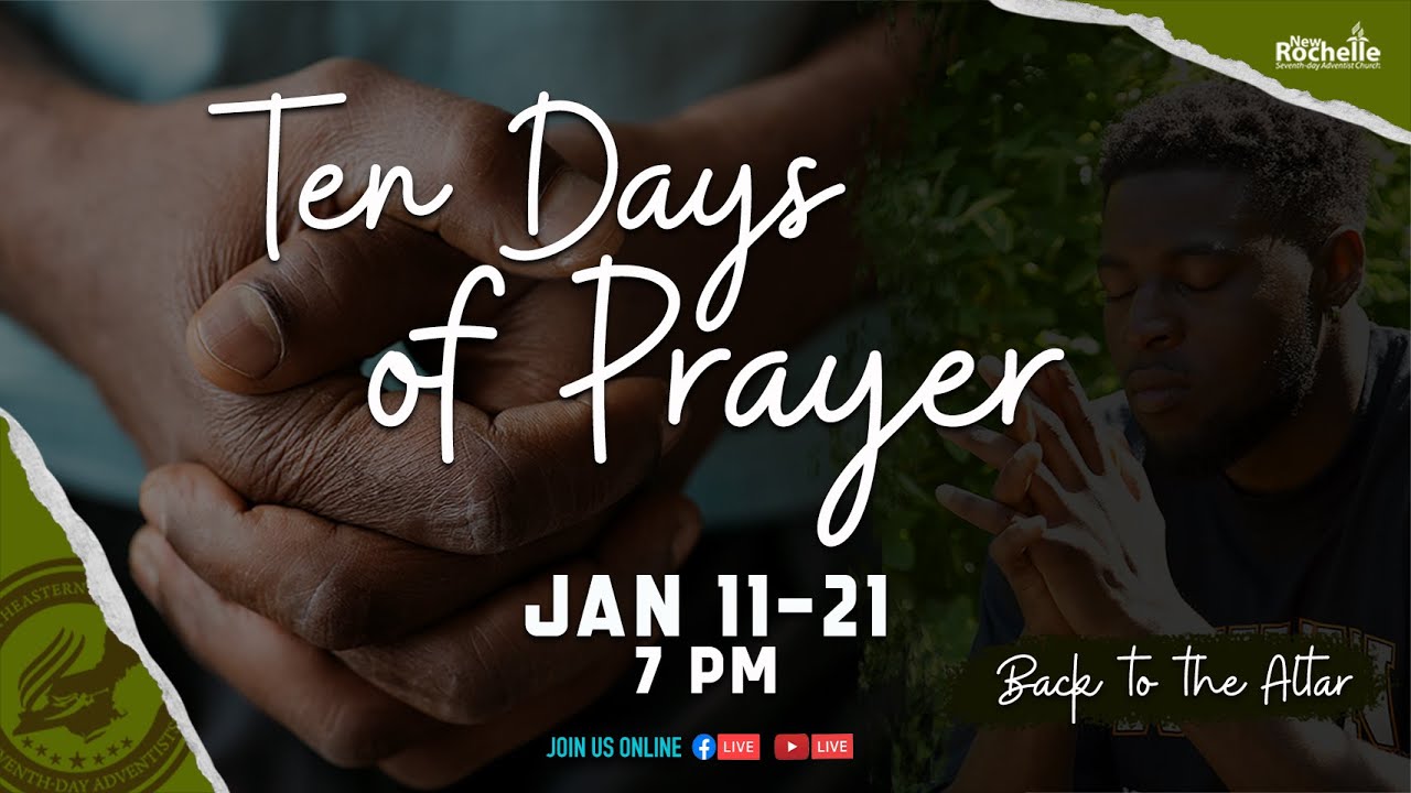Jesus, the Early Riser, Day 5, Ten Days of Prayer, 01/15/23 - YouTube