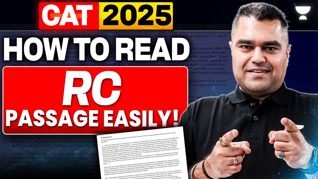 How to Read Any CAT RC Passage Easily! || CAT 2025 Origins - YouTube