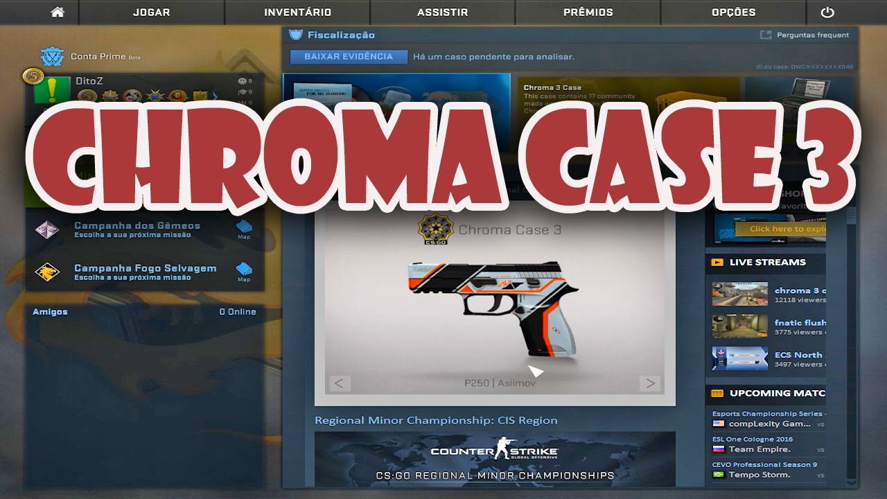 Counter-strike Global Offensive. Chroma Case 3 - YouTube