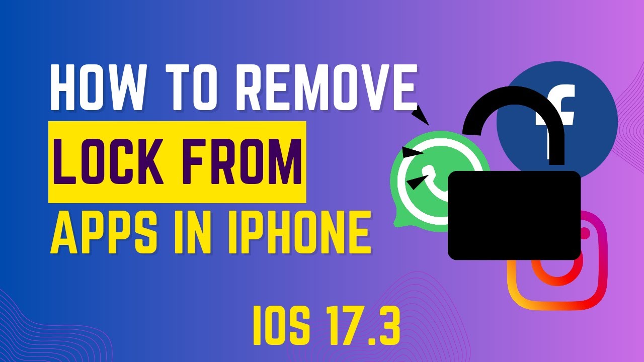 How To Remove App Lock In Iphone After IOS 17 3 YouTube how-to-remove-app-lock-in-iphone-after-ios-17-3-youtube