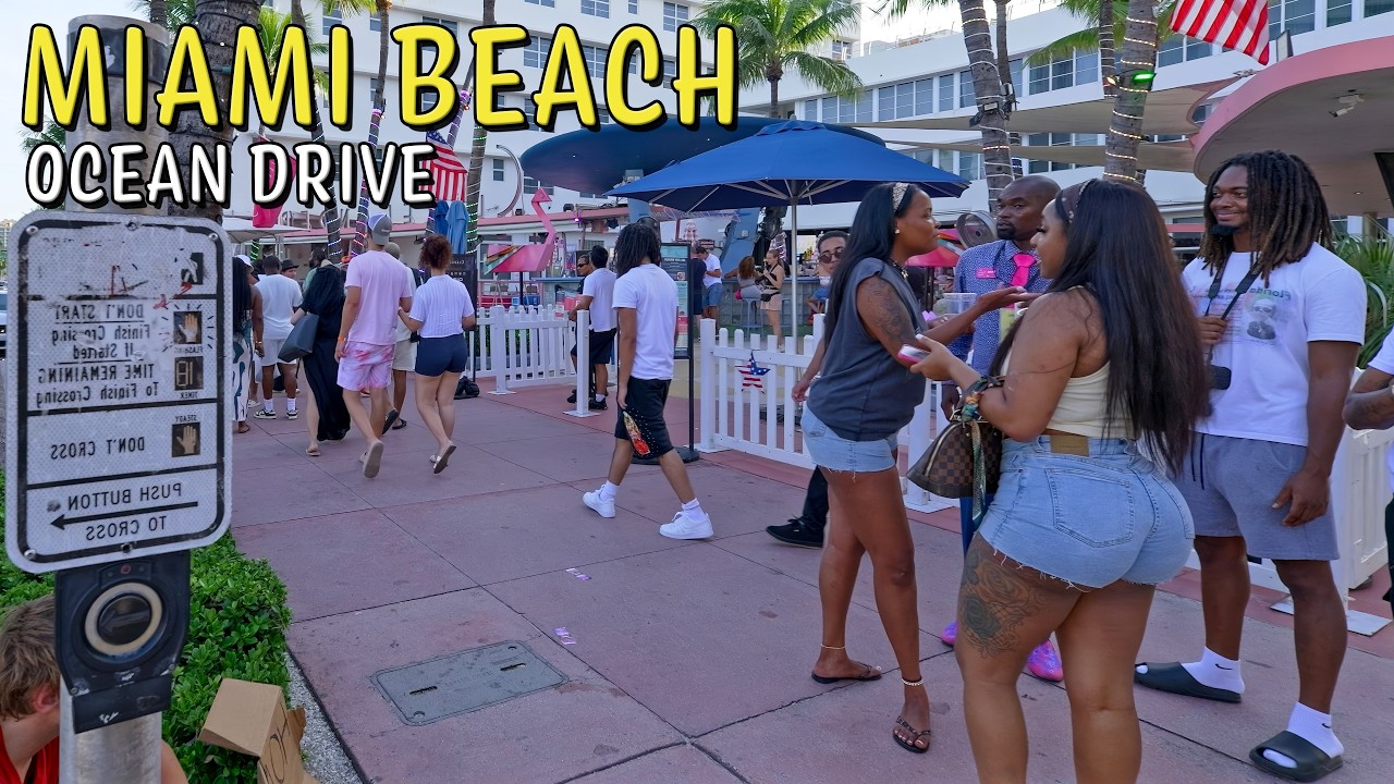Miami Beach EXPOSED The REAL Side of Ocean Drive - YouTube