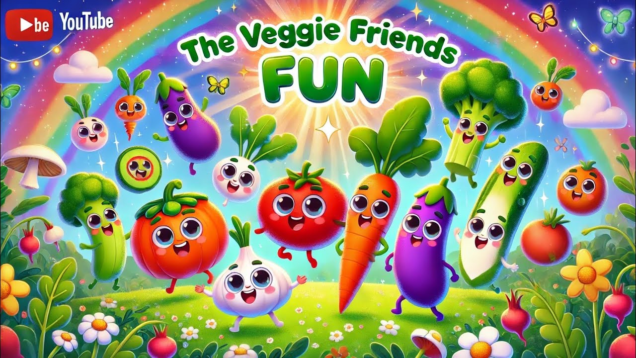 The Veggie Friends Dance - YouTube