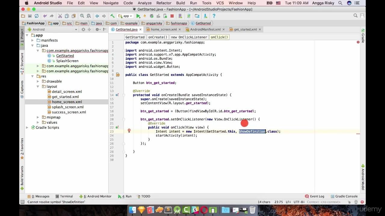 Làm 1 App Fashion bằng Android đơn giản sử dụng Android Studio - Code ...