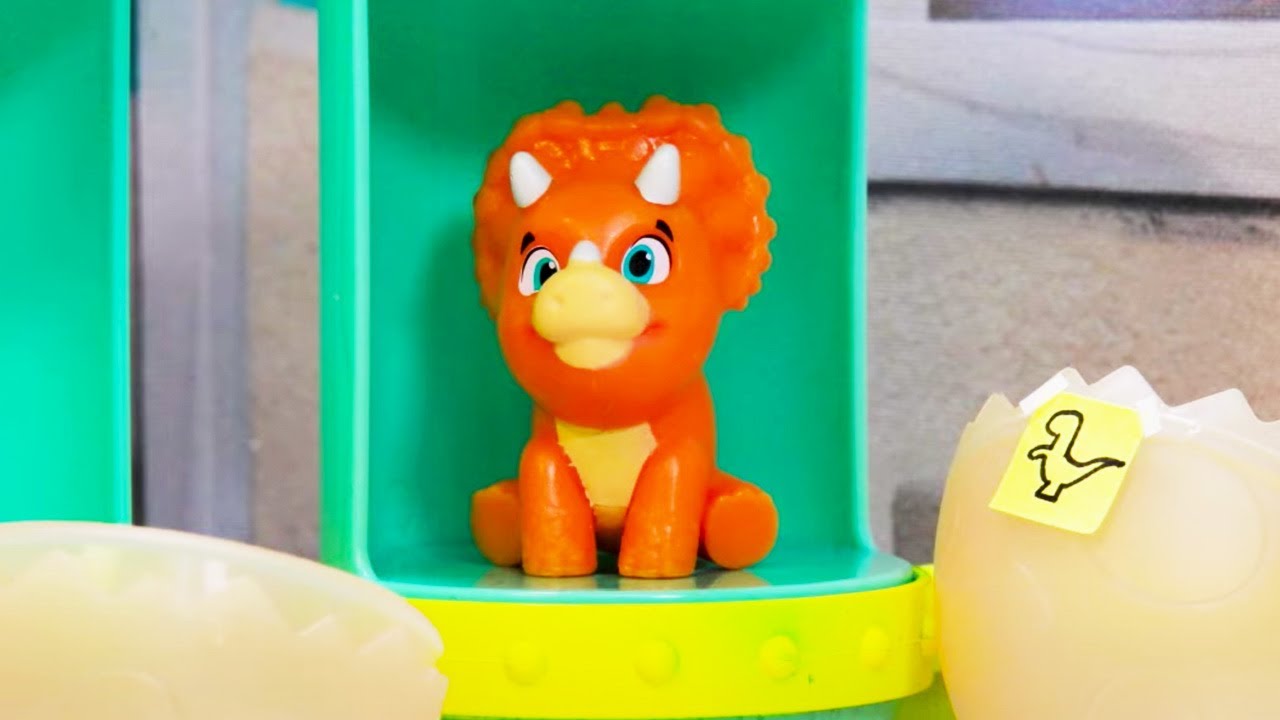 Baby Dino | Dino Ranch | Dinosaur Toys - YouTube