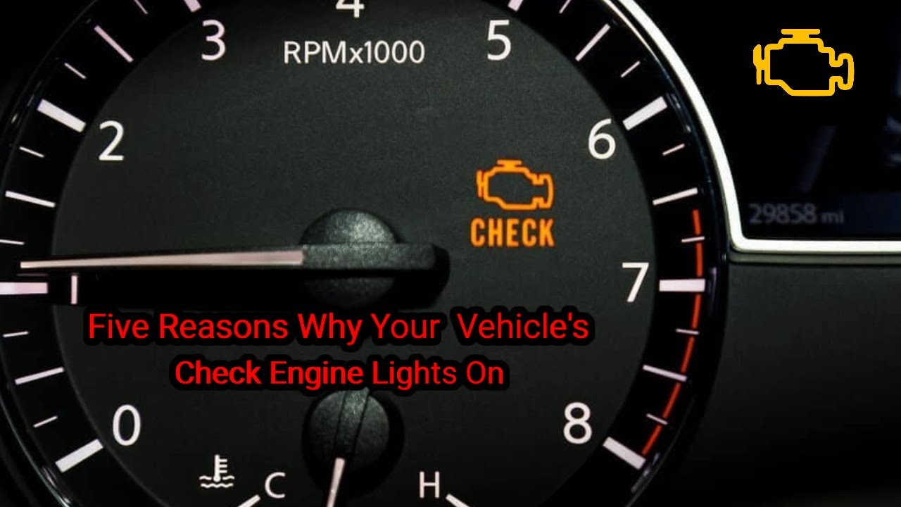 The Top 5 Reasons Your Check Engine Light May Be On - YouTube